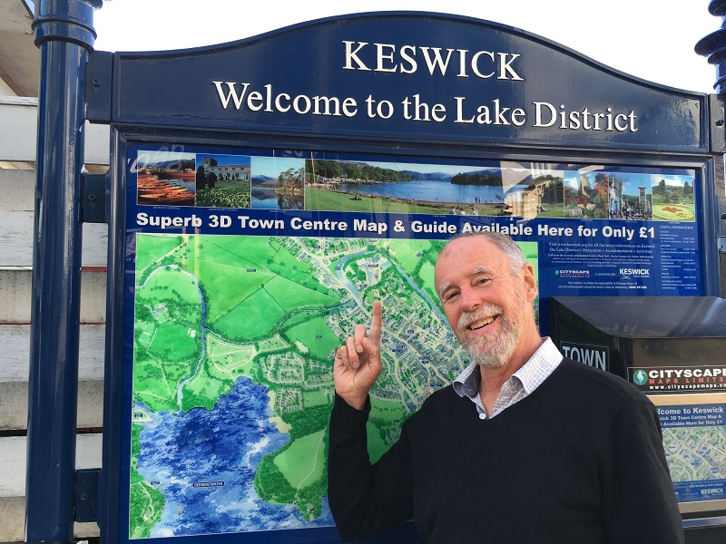 Keswick Welcome Sign – Vagabond Year